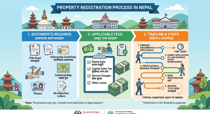 Property Registration in Nepal: Process, Documents & Fees